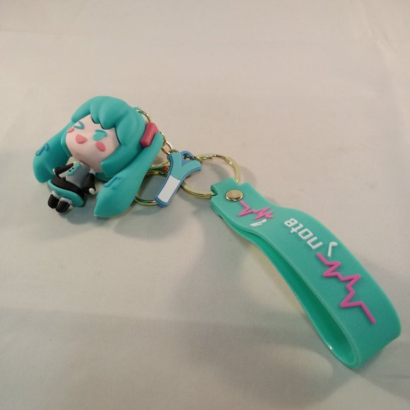 Accessories | Hatsune Miku Key Chain Key Ring Music Character Figurine ...